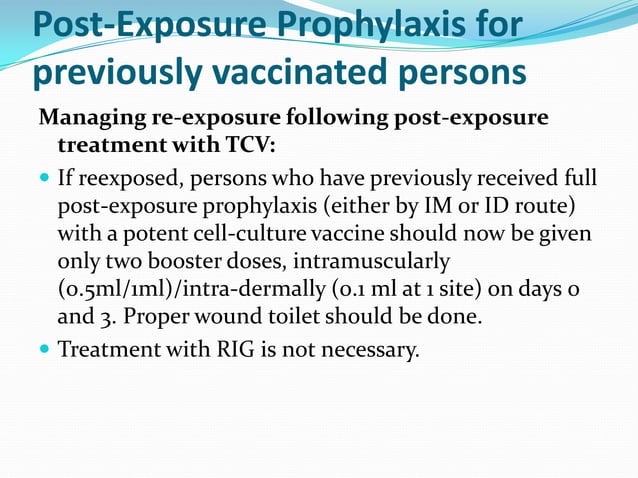 National Guidelines for Rabies Prophylaxis in India | PPTX