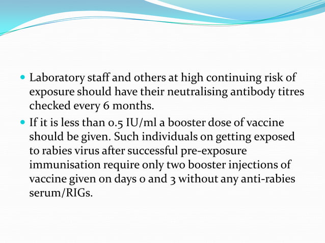 National Guidelines for Rabies Prophylaxis in India | PPTX