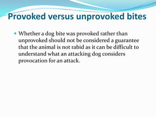 National Guidelines for Rabies Prophylaxis in India | PPTX