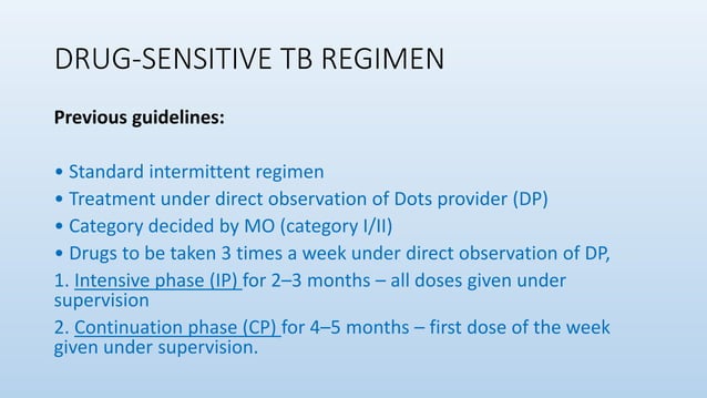 Recent changes in RNTCP Guidelines | PPTX