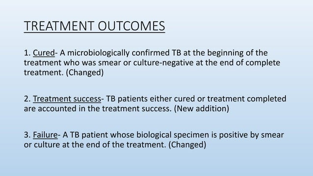 Recent changes in RNTCP Guidelines | PPTX