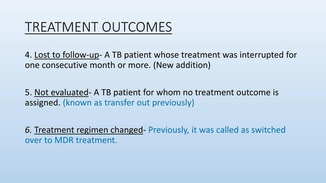 Recent changes in RNTCP Guidelines | PPTX