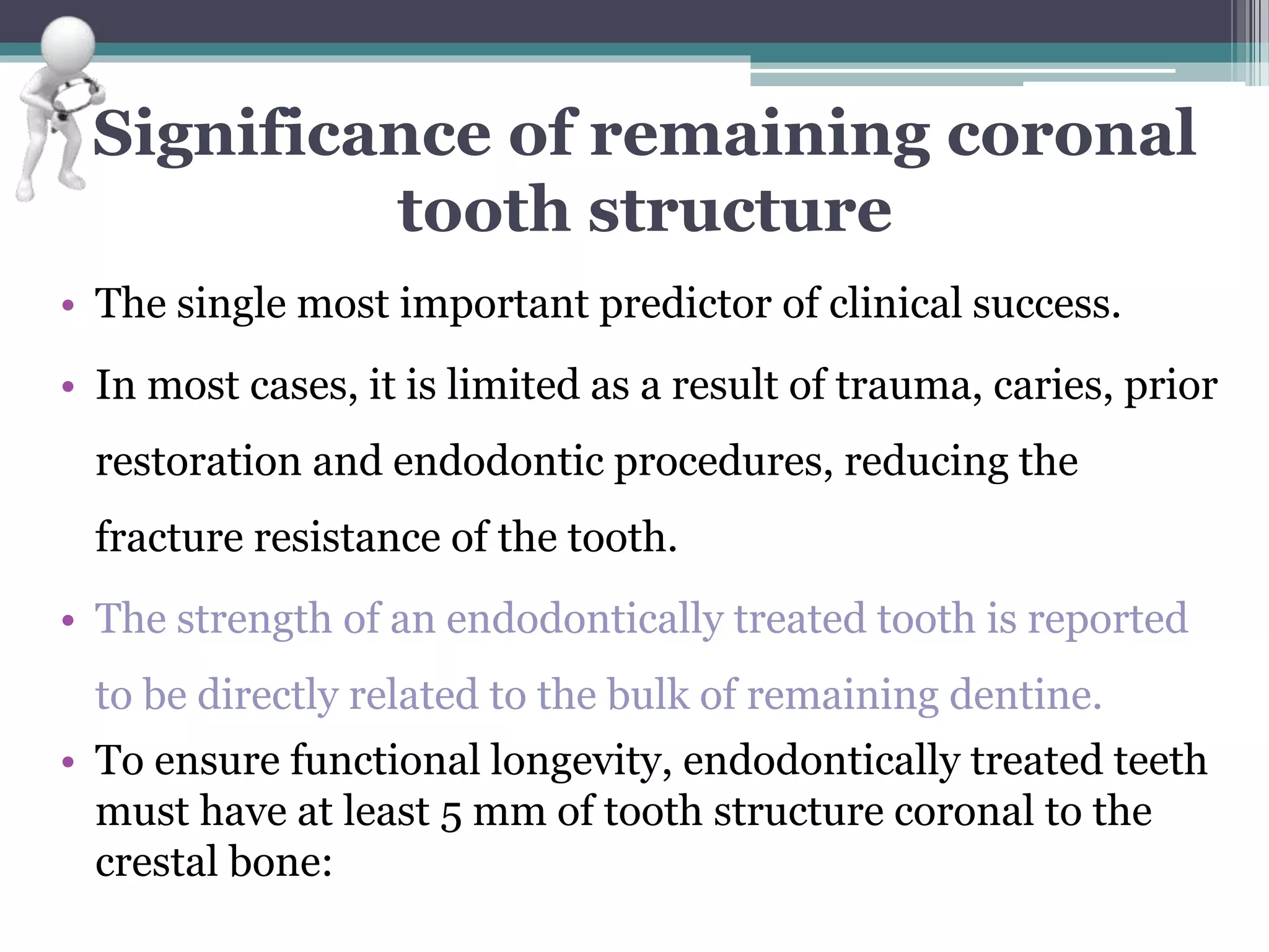 Recent concepts in post endodontic restorations | PPTX