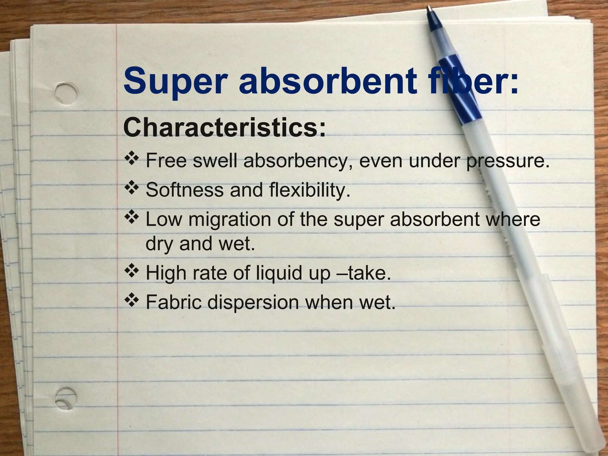 Recent development of man made fiber. | PPT