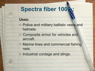 Recent development of man made fiber. | PPT