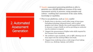 Recent developments in assessment | PPT
