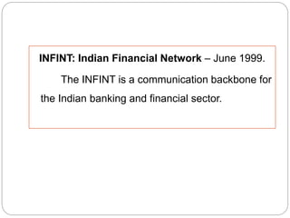 Recent developments in banking | PPTX