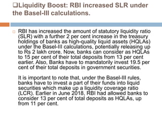 Recent developments in indian financial system | PPTX
