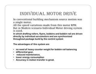 Recent developments in speed frame | PDF