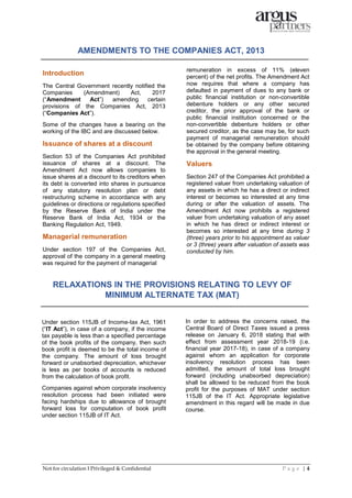 Recent Developments In The IBC Regime | PDF