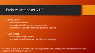 Recent evidence and guidelines in the management of nosocomial ...