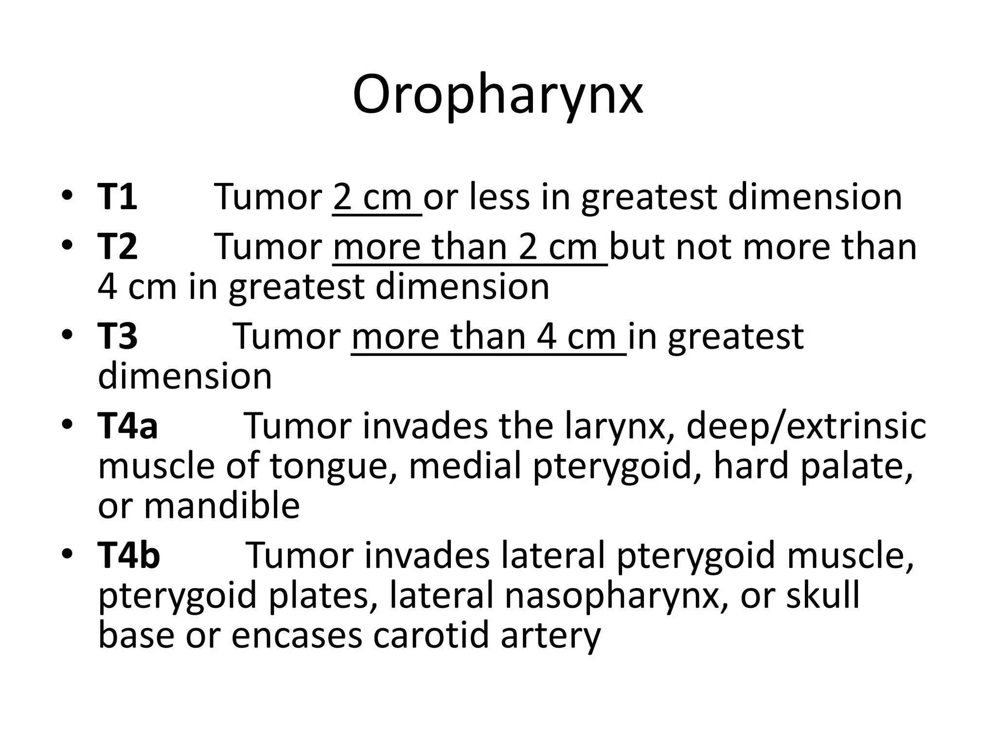 Recent guidelines in management of oral and oropharyngeal carcinoma | PPTX