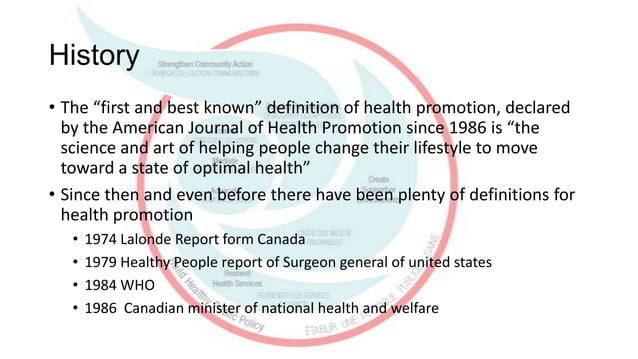 Recent health promotion global declaration | PPTX | Medical Health