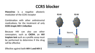 recent HIV/AIDS drugs and pharmacology by Dr Shraddha.pptx