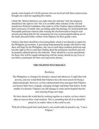 Recent Issues in the Philippines (October 2013) | PDF