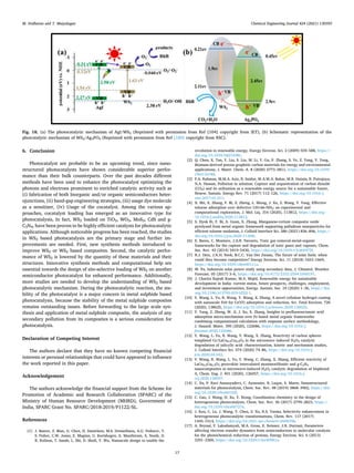 Recent progress in Tungsten disulphide based Photocatalyst for Hydrogen ...