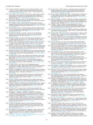 Recent progress in Tungsten disulphide based Photocatalyst for Hydrogen ...