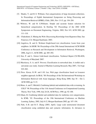 Recent research in web page classification – a review | PDF | Search | Internet