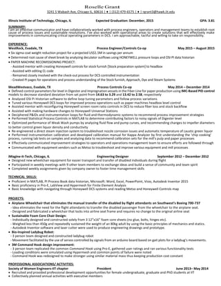 Resume Roselle Grant | PDF