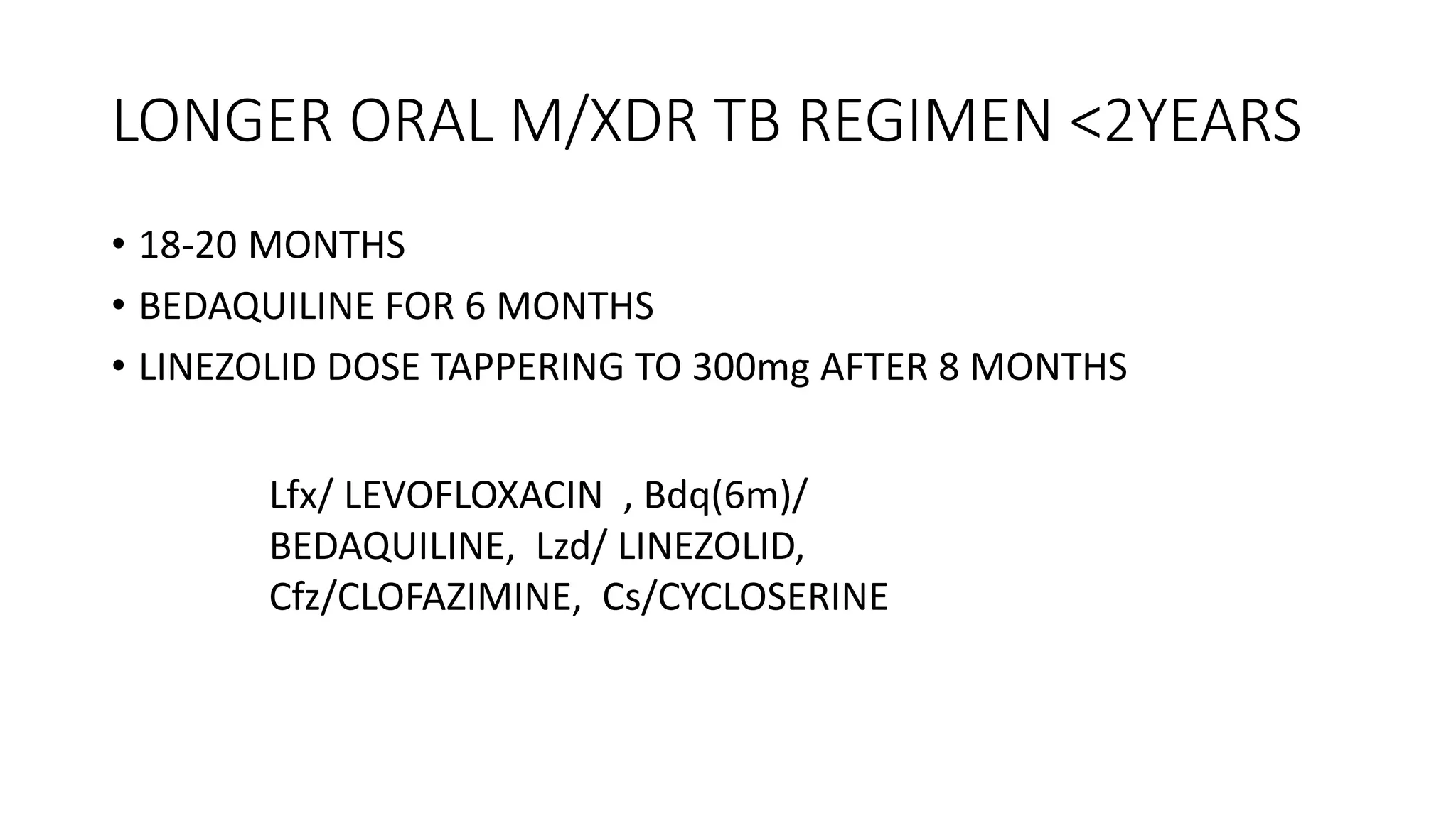 RECENT TB TREATMENT GUIDELINES NTEP | PPTX