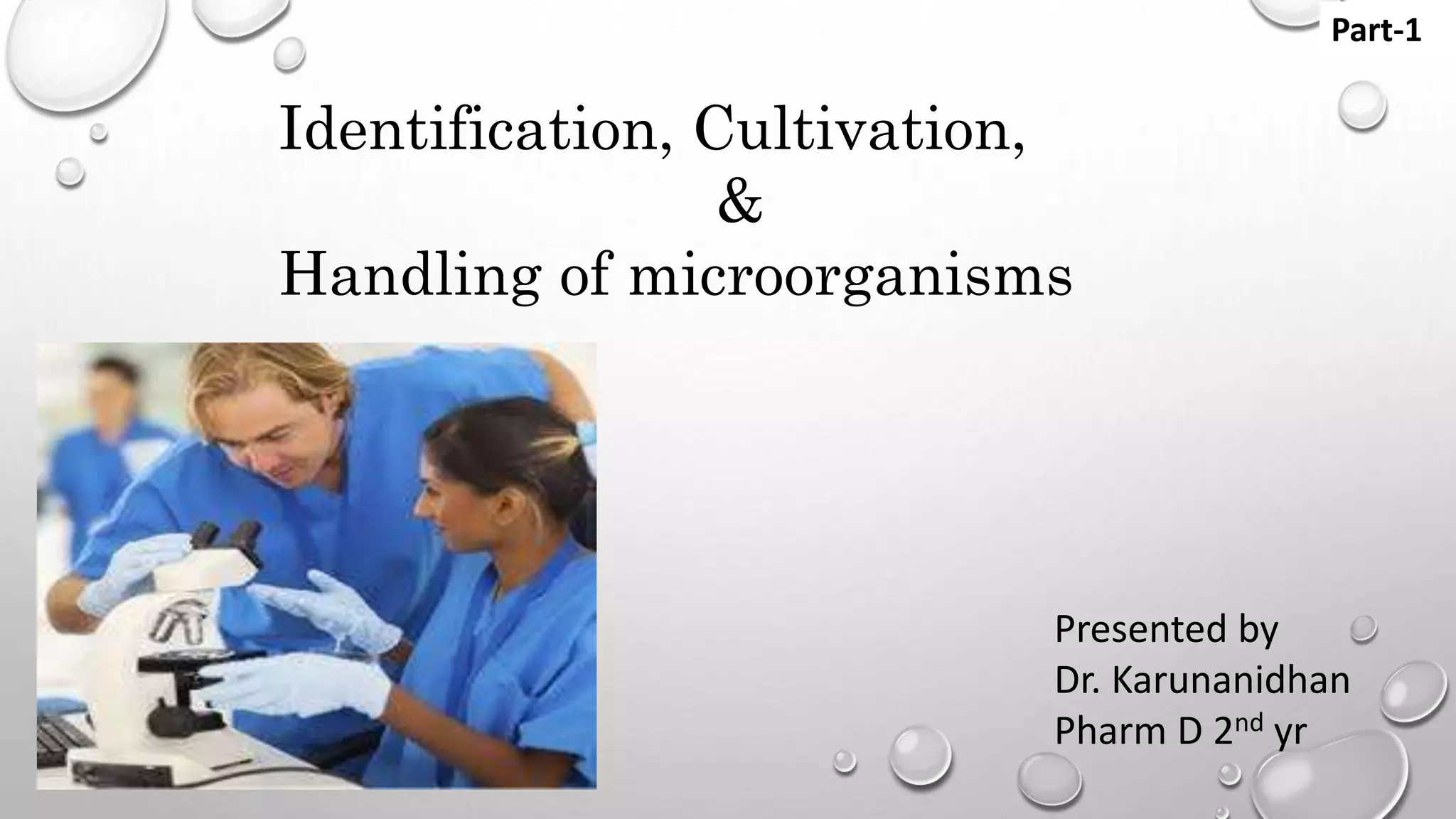 recent microbial techniques & advancement in identifying, cultivating ...