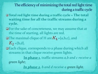 Application of graph theory in Traffic Management | PPT