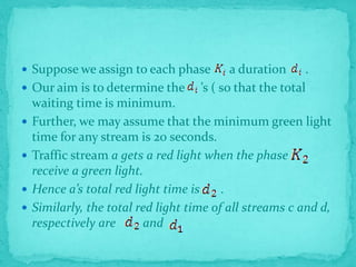 Application of graph theory in Traffic Management | PPT