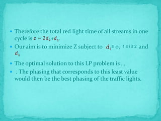 Application of graph theory in Traffic Management | PPT