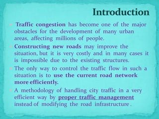 Application of graph theory in Traffic Management | PPT