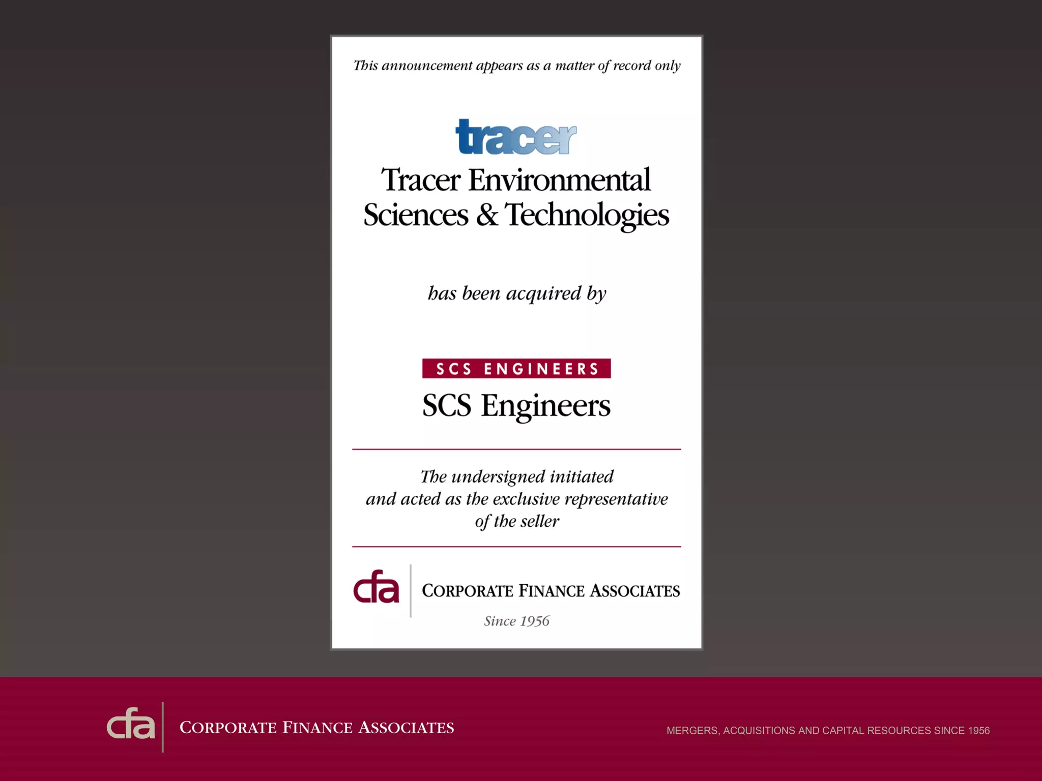 Recent Transactions | PPT