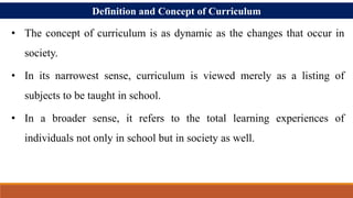 Recent Trend in Mathematics Curriculum Development | PPTX
