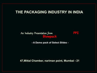 Recent trend in packaging | PPT