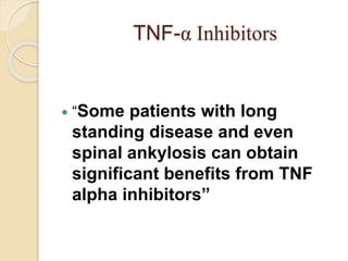 Recent Trend in the management of Ankylosing Spondylitis.pptx
