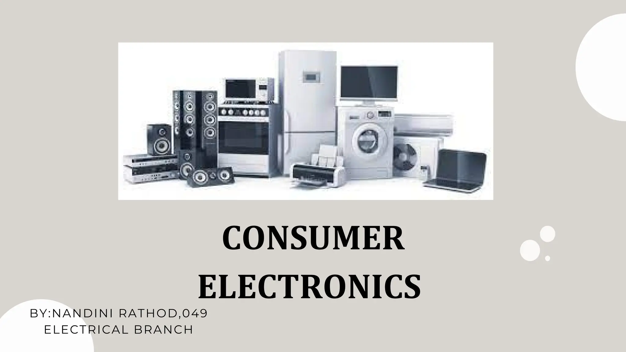 Consumer electronics | PDF | Consumer Electronics | Technology & Computing