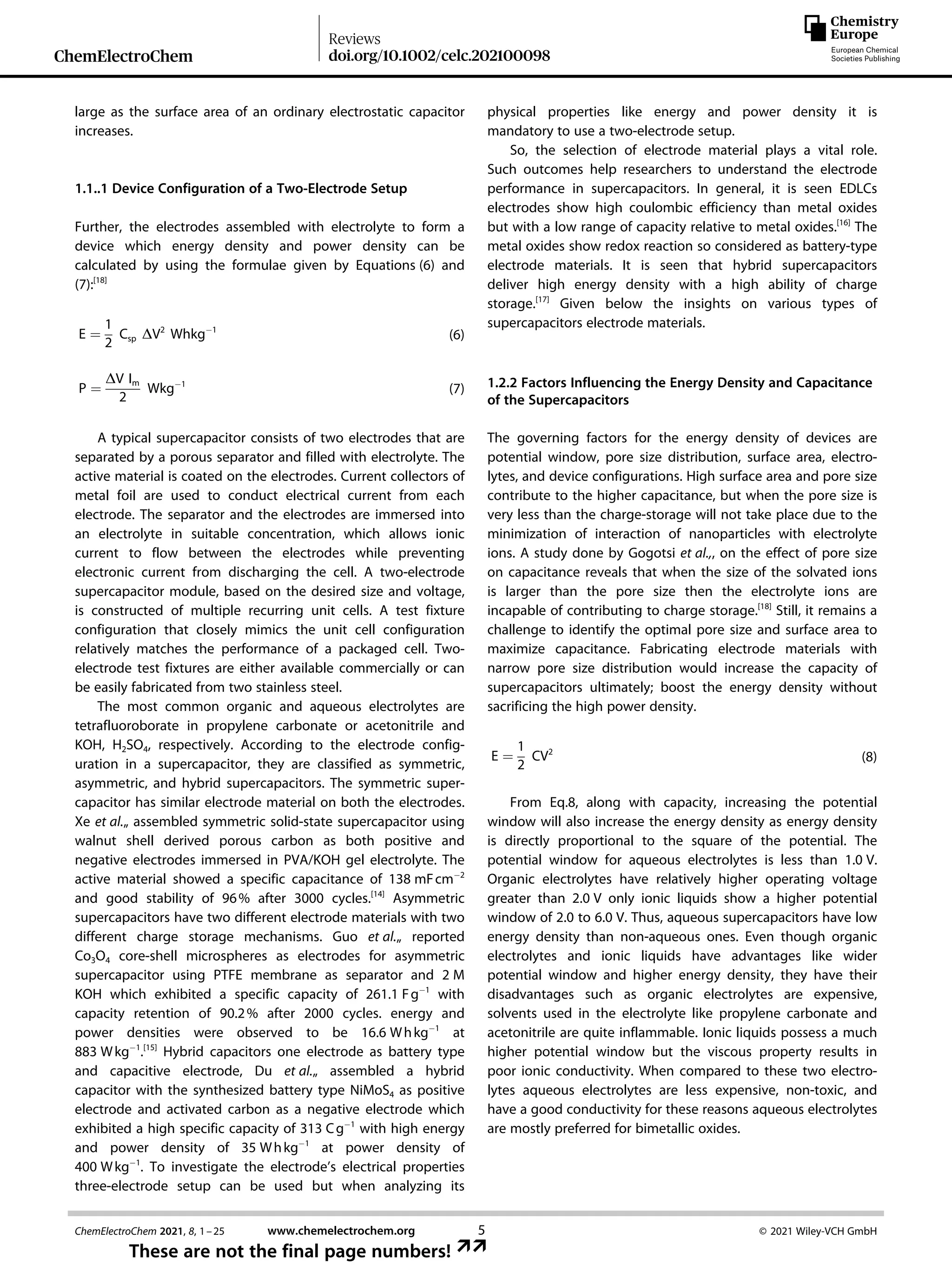 Recent Trends in Bimetallic Oxides and Their Composites as Electrode ...