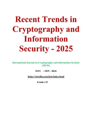 Recent Trends in Cryptography - 2025.pdf
