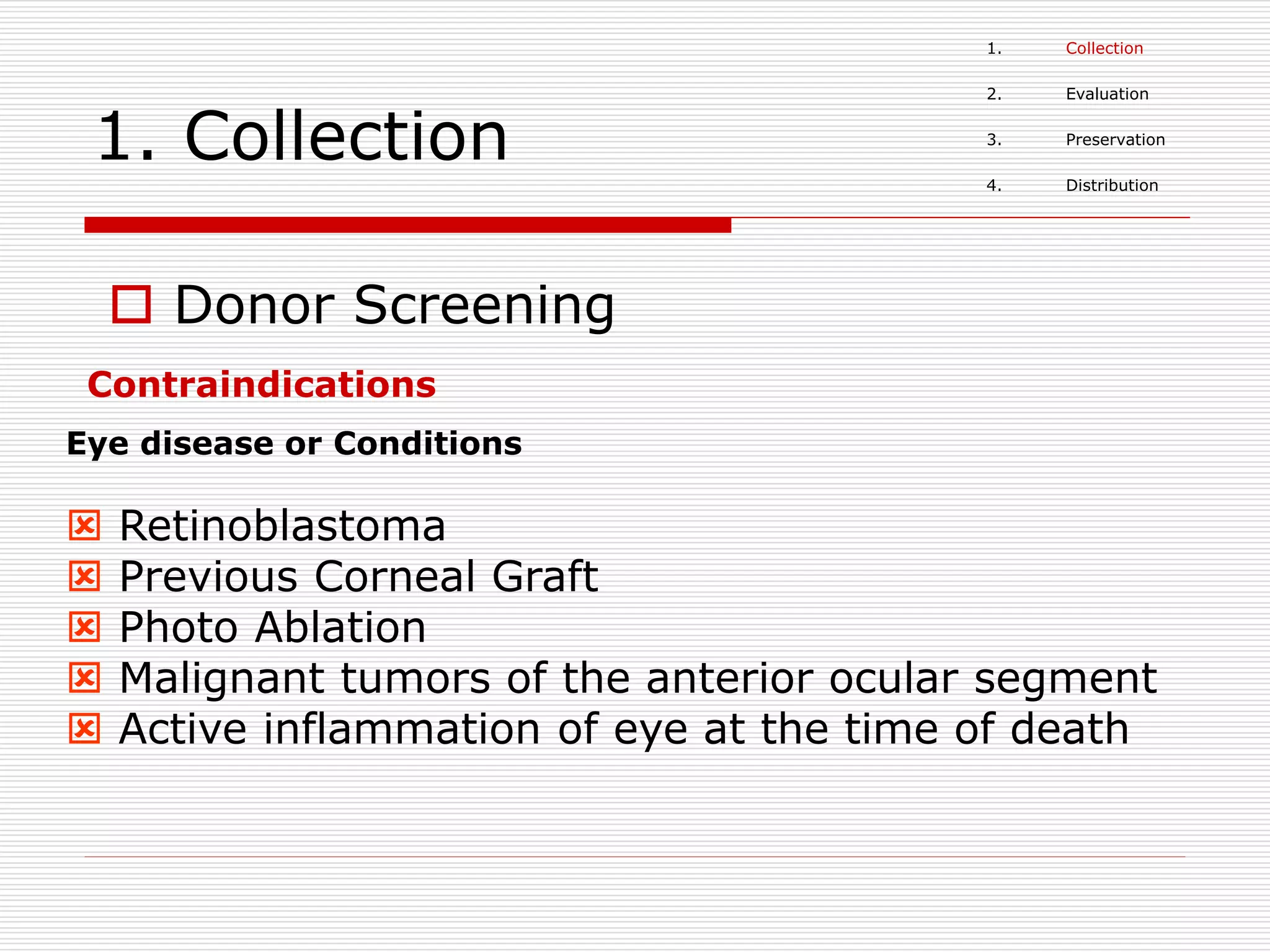 Recent trends in eye banking | PPT