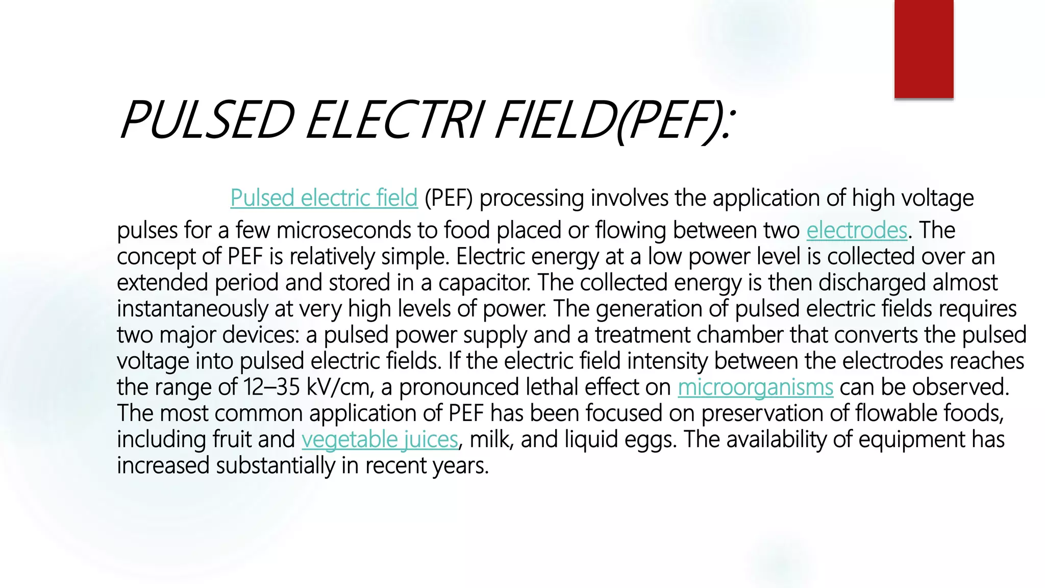 Recent trends in food biotechnology | PPTX