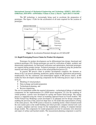 Recent trends in rapid product development 2-3-4 | PDF