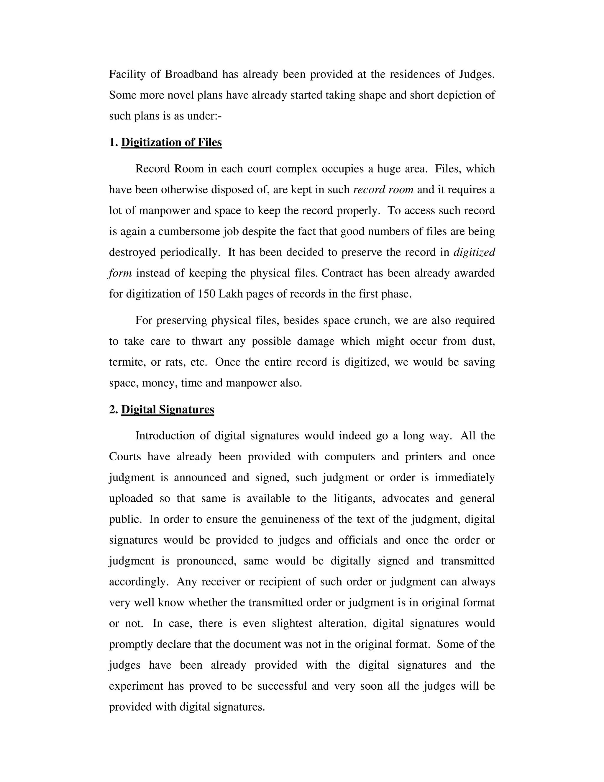 Recent trends in use of ict in courts | PDF