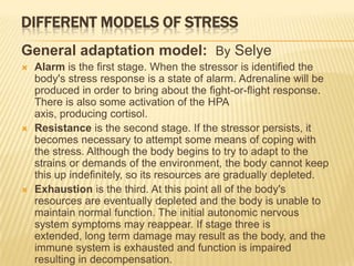 Recent understanding about stress | PPT