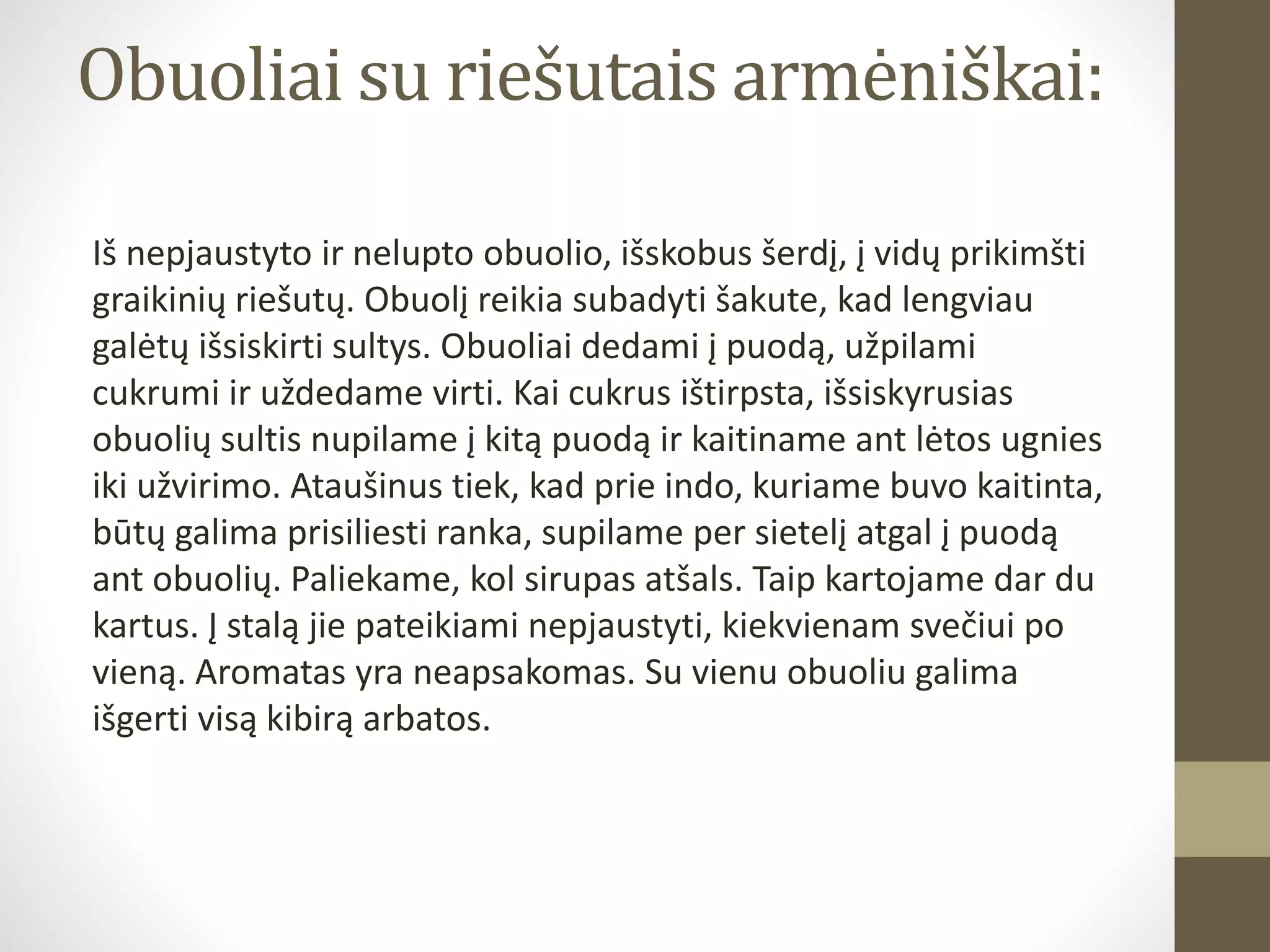Receptai | PPT