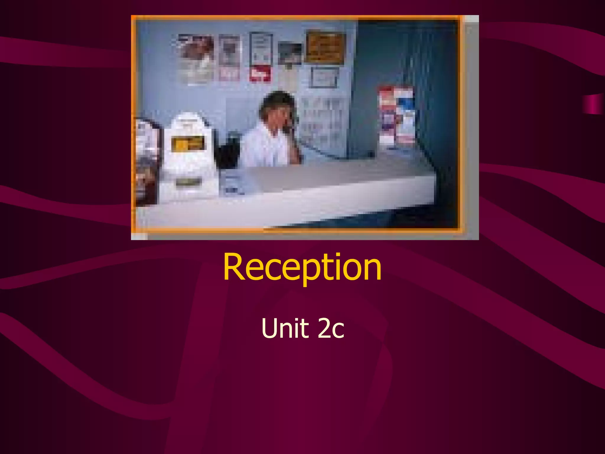 Reception | PPT