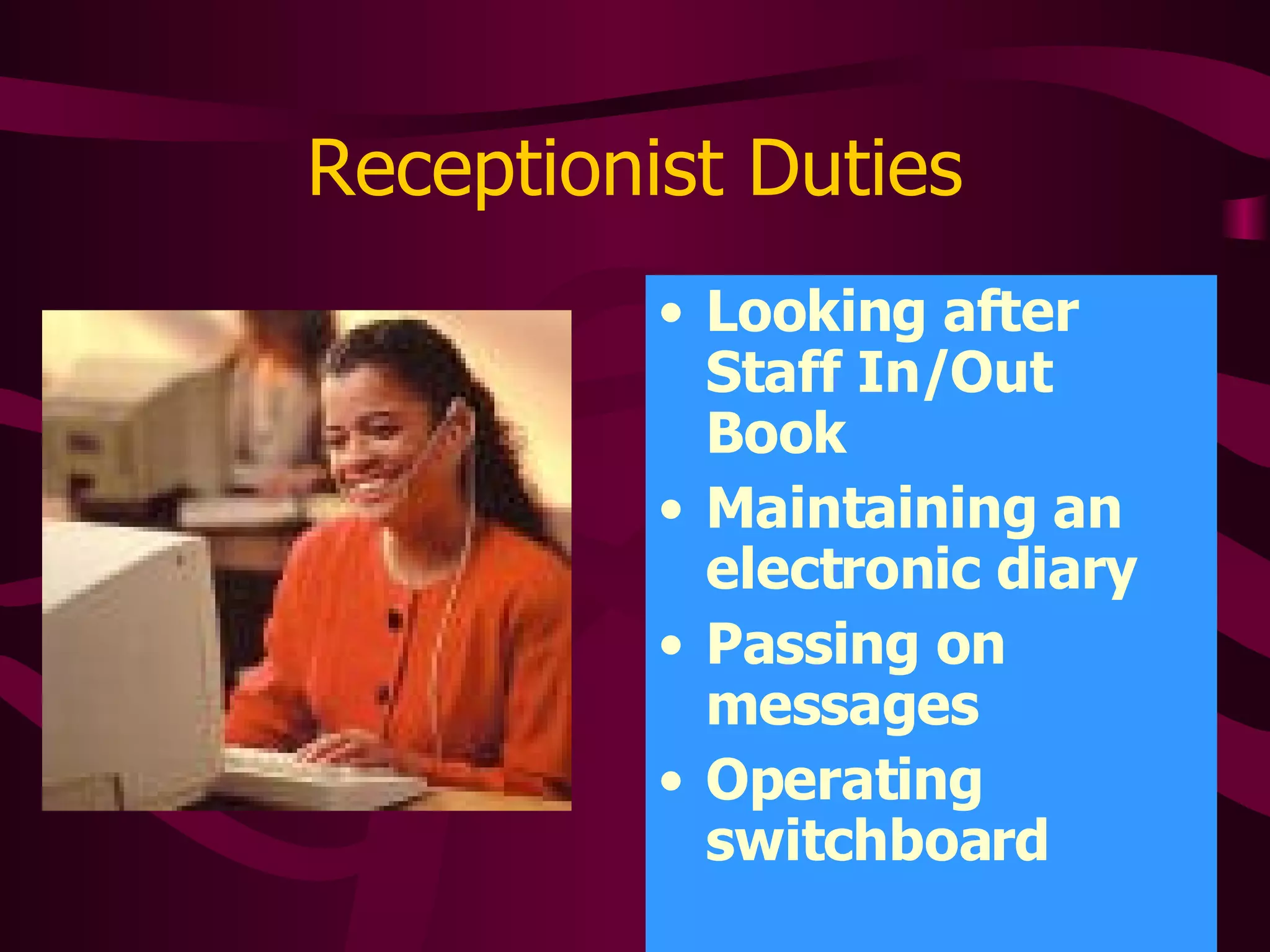 Reception | PPT