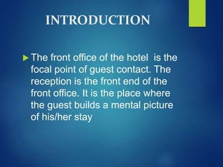 Reception | PPTX