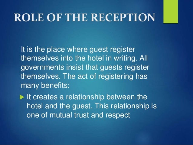 Reception