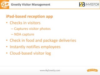 Automation Apps for the Modern Reception Area | PPTX