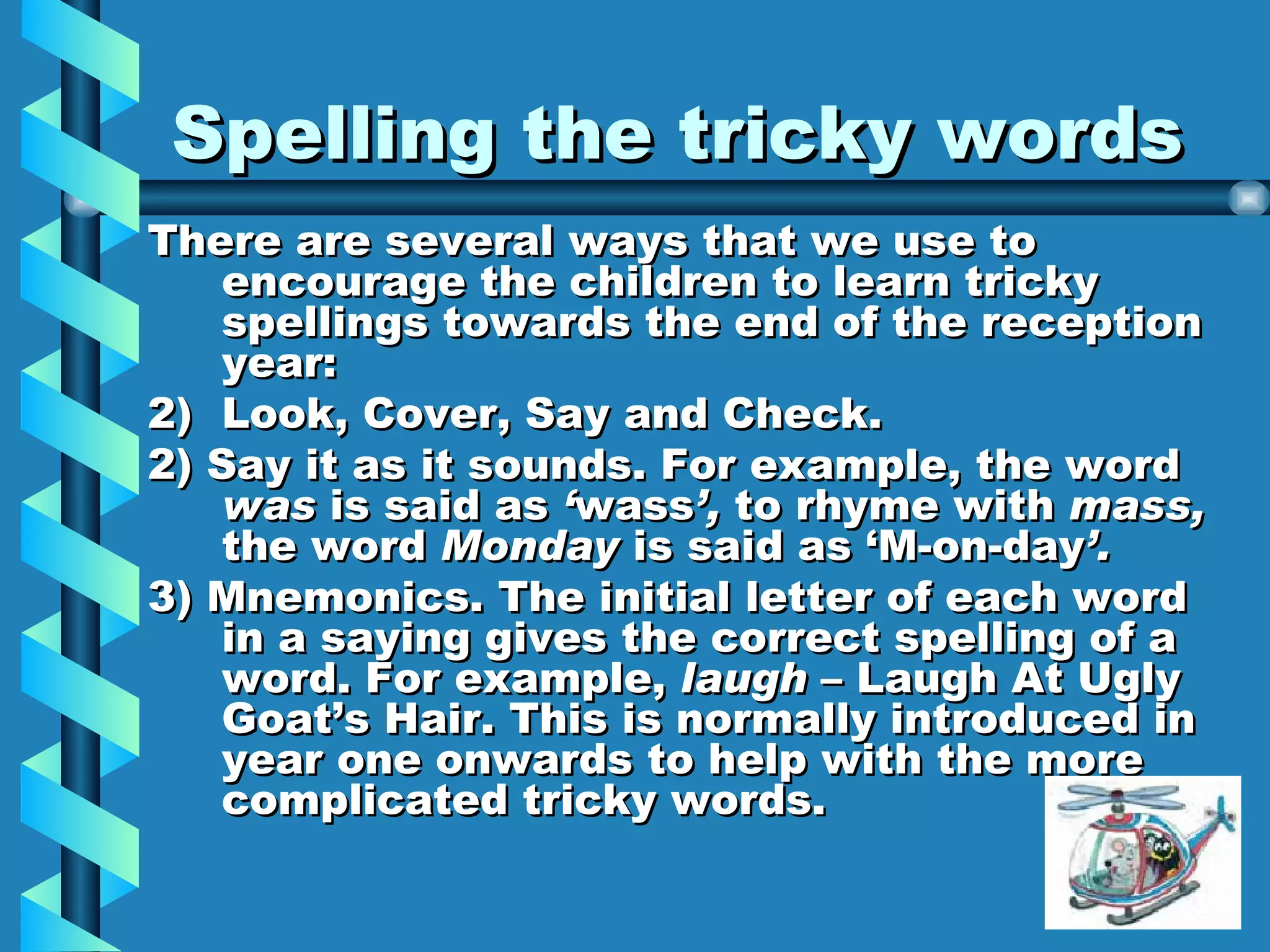 Reception Inspire Workshop | PPT