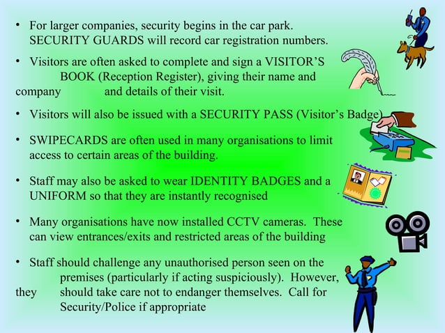 Standard Grade Administration - Reception Services | PPT