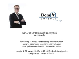 Reception 60 år | PPT